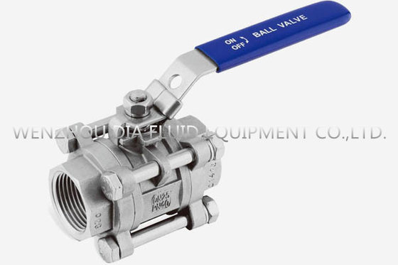 1000WOG  PN69 Light Duty Industrial Ball Valves with High Temperature Resistance