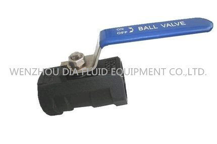 1/8"- 4''  Carbon Steel Ball Valve Reduced Port 1000WOG 1PC Corrosion Resistant
