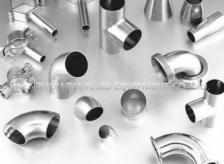 Stainless Steel High Precision Hygienic Fittings / 1/2" - 6" Sanitary Fittings