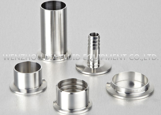 3A - 14WMP 1/2" - 12" Tube Clamp Fittings , Sanitary Stainless Steel Ferrule