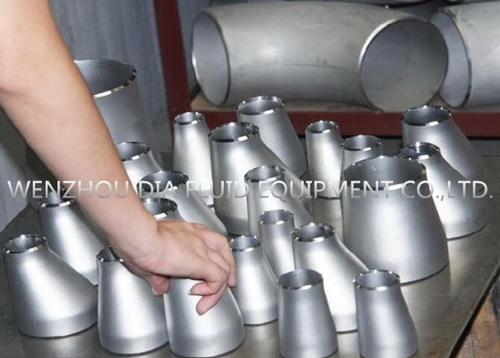 Tp304 Concentric Pipe Reducer Stainless Steel Pipe Fittings , SS Tube Fitting