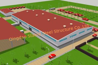 China Anti-Corrosion Prefabricated Steel Warehouse supplier