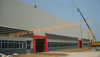 China light steel prefab workshop building in Ethiopia supplier