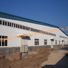 China Pre-Made Factory Constructed Steel Structure Workshop in Ethiopia supplier