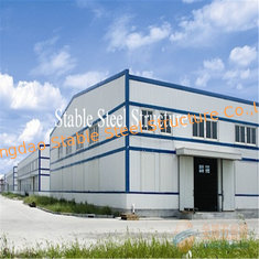 China Large Span Pre-Engineered Steel Structure Warehouse with Modern Design supplier