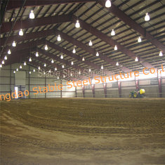 China Prefab Steel Metal Building Kit for Horse Riding Arena,basket ball hall supplier