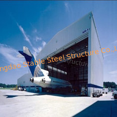 China Pre-Engineered Portal Frame Light Steel Structure Hangar with Big Span supplier