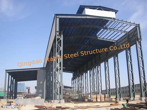 light structural steel industrial sheds supplier