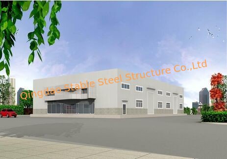 Steel structure warehouse for sale galvanized knock-down type supplier