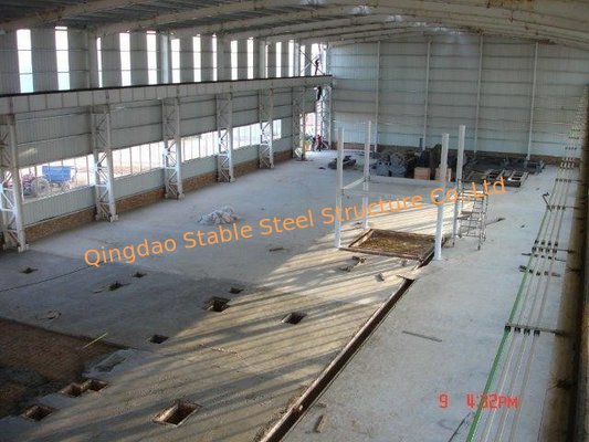 Heavy duty workshop steel structure in South Africa supplier