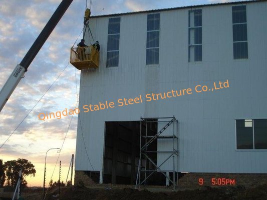 Heavy duty workshop steel structure in South Africa supplier