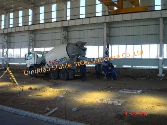 Heavy duty workshop steel structure in South Africa supplier