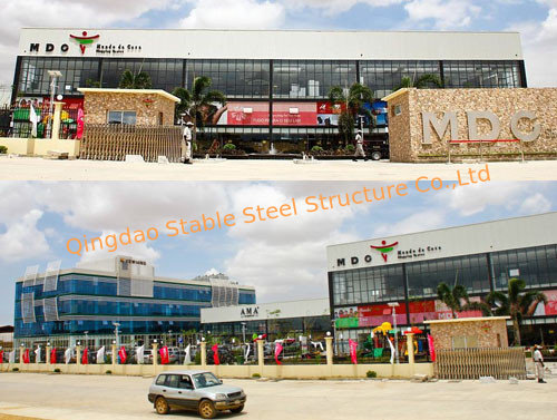 Building Prefabricated Steel Structure Shopping Mall supplier
