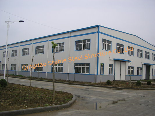 light prefab steel workshop for Ceramic Machining supplier