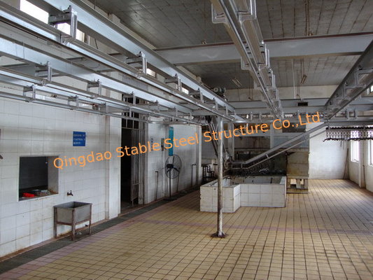 low cost prefabricated steel structure slaughter house building supplier