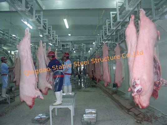low cost prefabricated steel structure slaughter house building supplier