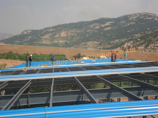 8000m2 steel structure Workshop supplier
