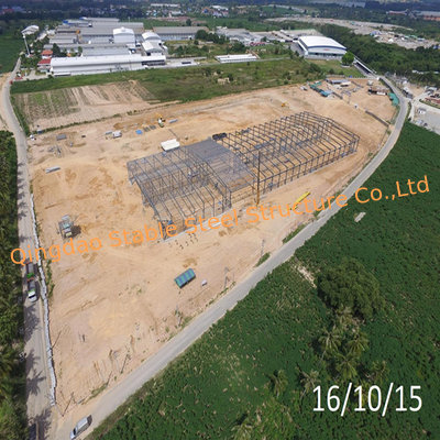 8000m2 steel structure Workshop supplier