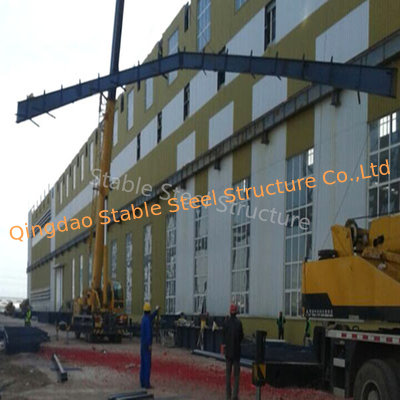 Light Large-Span Steel Structural Buildings for Workshop, Warehouse supplier
