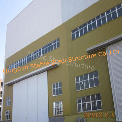 Light Large-Span Steel Structural Buildings for Workshop, Warehouse supplier