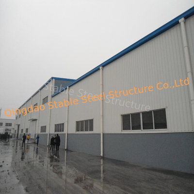 Light Large-Span Steel Structural Buildings for Workshop, Warehouse supplier