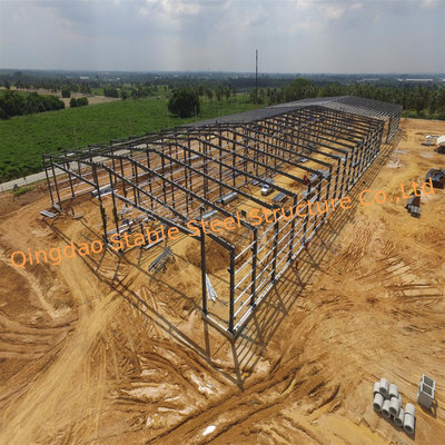Anti-Corrosion Chemical Industry Prefab Steel Workshop with Nice Design supplier