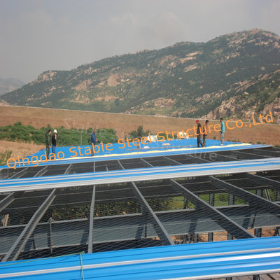 Anti-Corrosion Chemical Industry Prefab Steel Workshop with Nice Design supplier