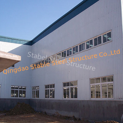 Pre-Made Factory Constructed Steel Structure Workshop in Ethiopia supplier