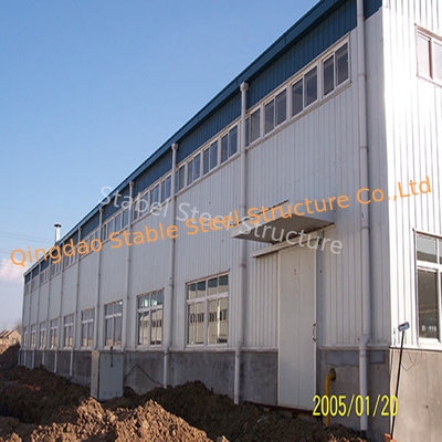 Pre-Made Factory Constructed Steel Structure Workshop in Ethiopia supplier