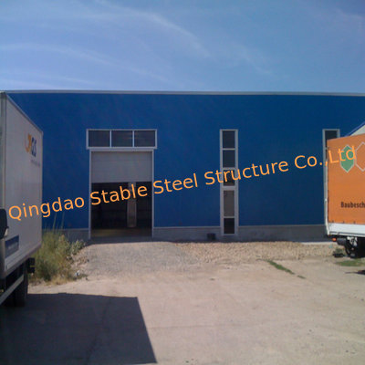 Portal Frame Light Steel Structure Mechanical Workshop with High Quality supplier