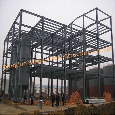 Light Metal Frame Building Steel Structure Workshop with Long Life Span supplier