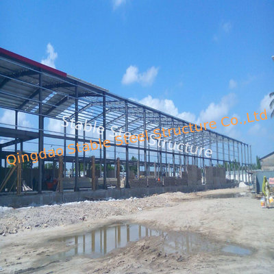 Light Steel Structure Prefabricated Workshop in Chile with competitive cost supplier