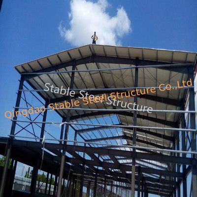 Light Steel Structure Prefabricated Workshop in Chile with competitive cost supplier