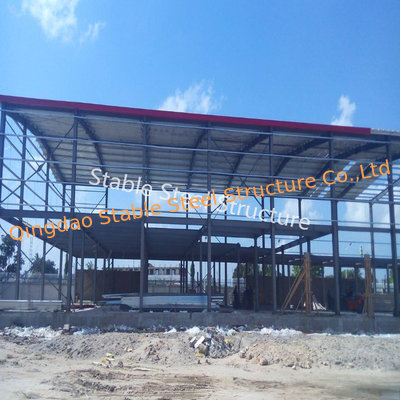 Light Steel Structure Prefabricated Workshop in Chile with competitive cost supplier