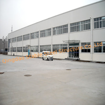 Prefabricated Light Steel Structure metal Workshop with Large Span supplier