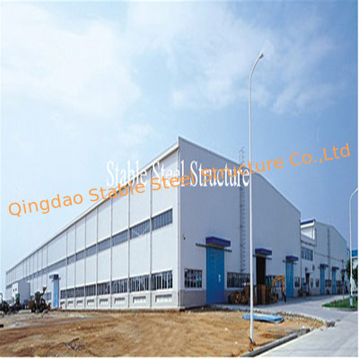 Steel Structure Logistics Warehouse in Uzbekistan with reasonable price supplier