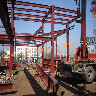 Five Storey Steel Structure Building with Civil Wall from factory direct sale supplier