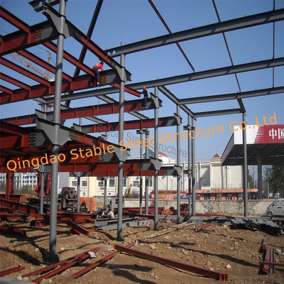 Five Storey Steel Structure Building with Civil Wall from factory direct sale supplier