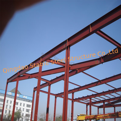 Five Storey Steel Structure Building with Civil Wall from factory direct sale supplier