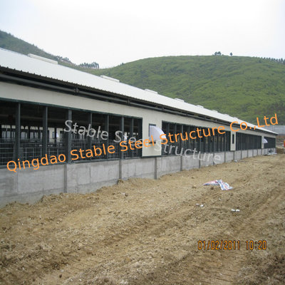 Structural Steel Poultry House for Pig or Goat Barns with high standard quality supplier