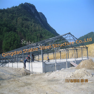 Structural Steel Poultry House for Pig or Goat Barns with high standard quality supplier