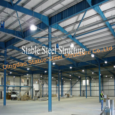 Prefabricated Structural Steel Building for Warehouse Workshop supplier