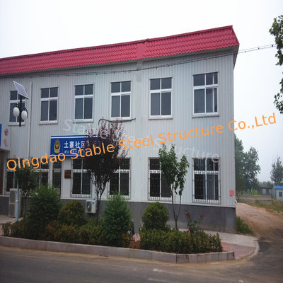 Beautiful modern Steel Structure Office Building with Large Space supplier