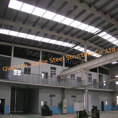 Environmental Light Steel Structure Prefab Warehouse with Office Room supplier