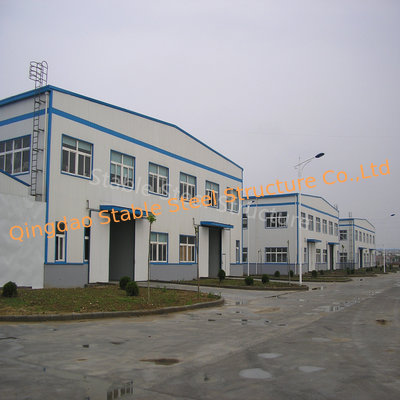 Environmental Light Steel Structure Prefab Warehouse with Office Room supplier