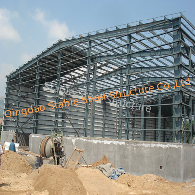 ISO Certificated Industrial Prefabricated Steel Building with Office supplier