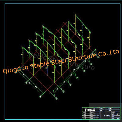 Large Galvanized Steel Structure Workshop Shed with Discount and best design supplier