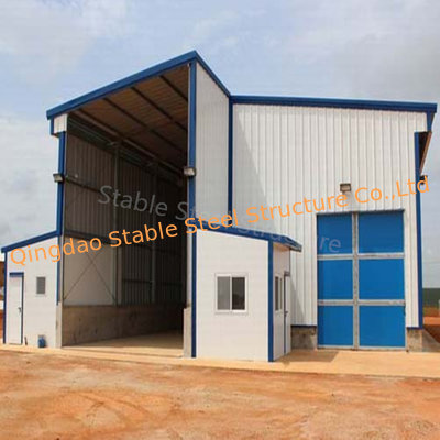 Large Galvanized Steel Structure Workshop Shed with Discount and best design supplier