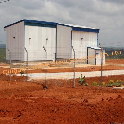 Large Galvanized Steel Structure Workshop Shed with Discount and best design supplier