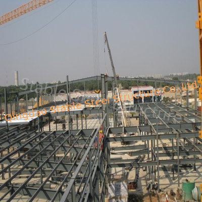 ISO Standard Prefab Steel Structure for Workshop with high strength supplier